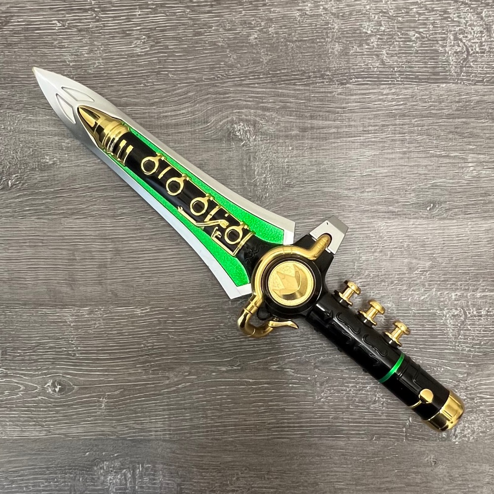 Pre-owned POWER RANGERS GREEN RANGER LEGACY DAGGER - Own4Less